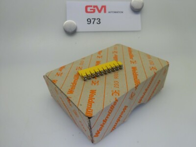 Weidmüller Querverbinder WQV 2.5/10 1054460000 10 Pole cross connector ...