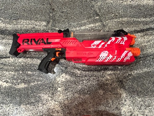 Nerf Rival Nemesis Blaster MXVII-10K - Red Full Auto | eBay