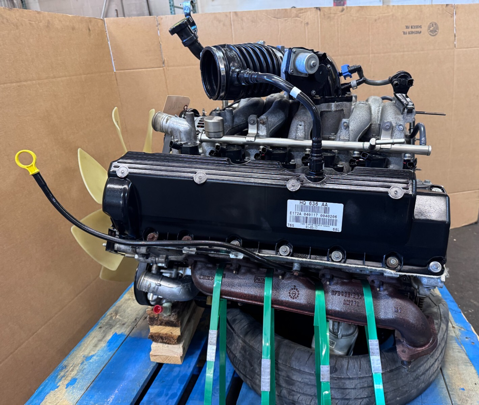 2017 Ford 6.8L V10 Vin S E450 Complete Engine OEM E350 E250 165K Miles ...