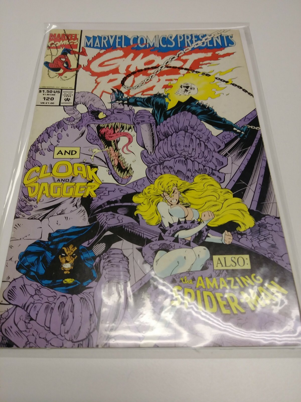 Marvel Comics Presents #120 VFNM Keith, Murr, Ghost Rider, Wolverine ...