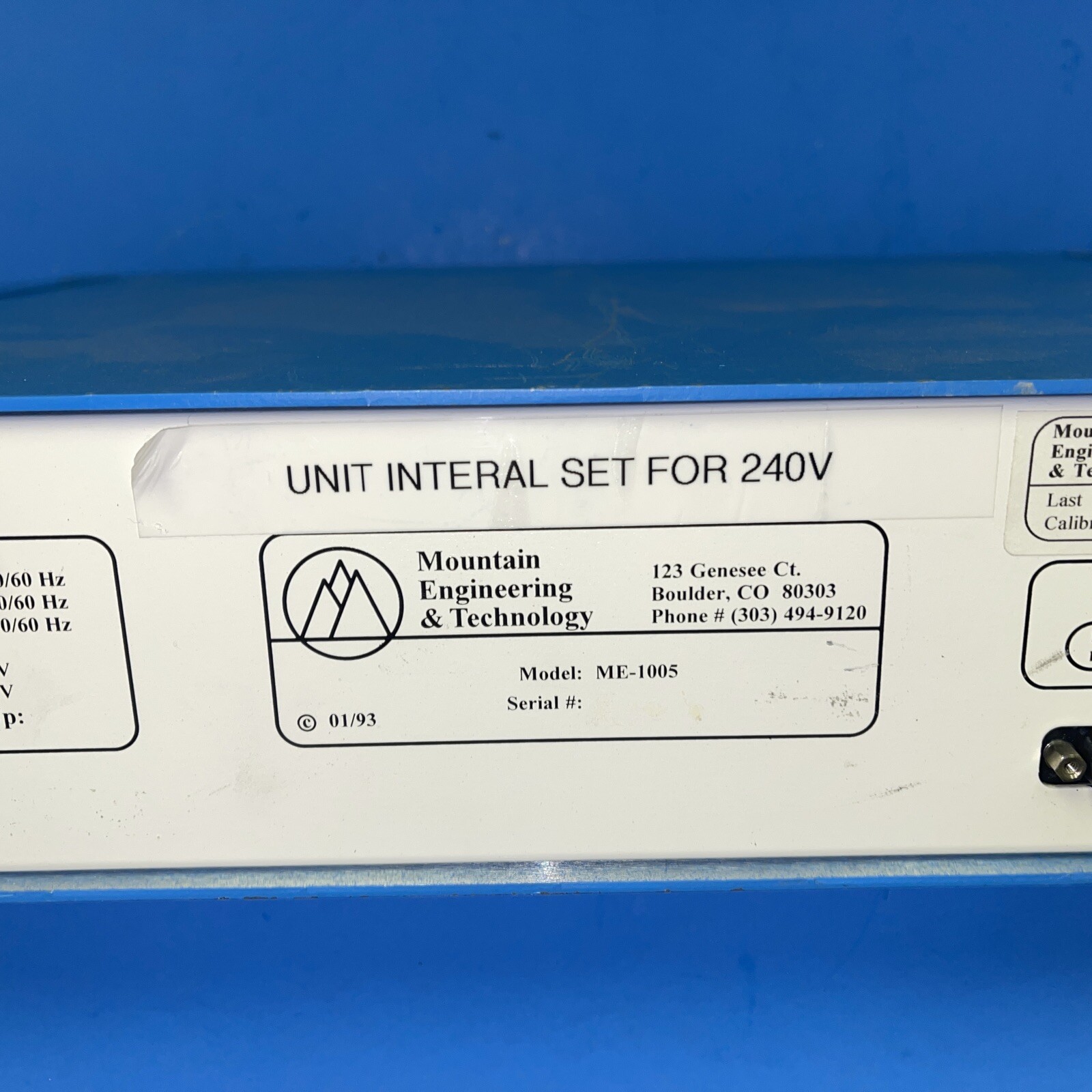 Mountain Engineering & Technology ME-1005 75 Ohm Coaxial Cable ...