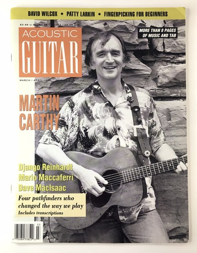 Acoustic Guitar Magazine March April 1992 Martin Carthy Django ...