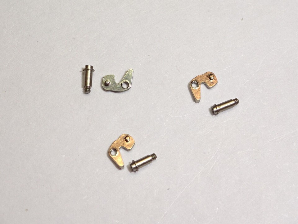 ETA 2510 2512 , 1 tirette + 1 vis / 1 setting lever + 1 screw / part ...