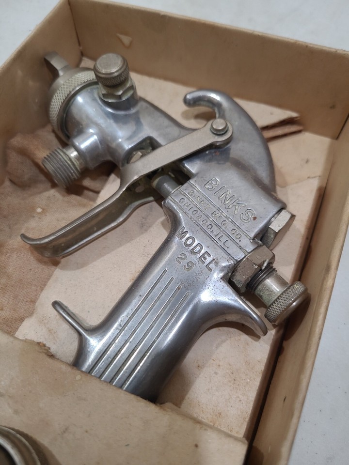 Vintage Binks Model 29 Sprayer with Original Box No Canister (As-Is) | eBay