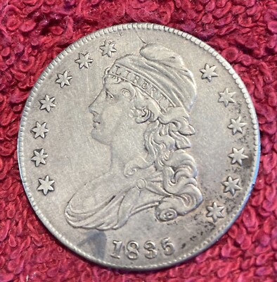1835 "Capped Bust" Liberty Silver Half Dollar US Coin | eBay