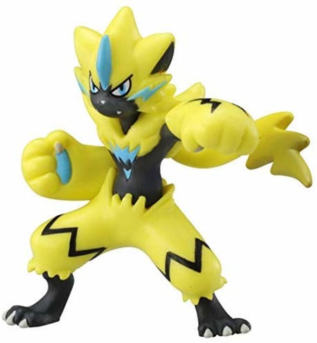 TAKARA TOMY Japan Pokemon Moncolle MS-09 Zeraora Mini Figure Pocket ...