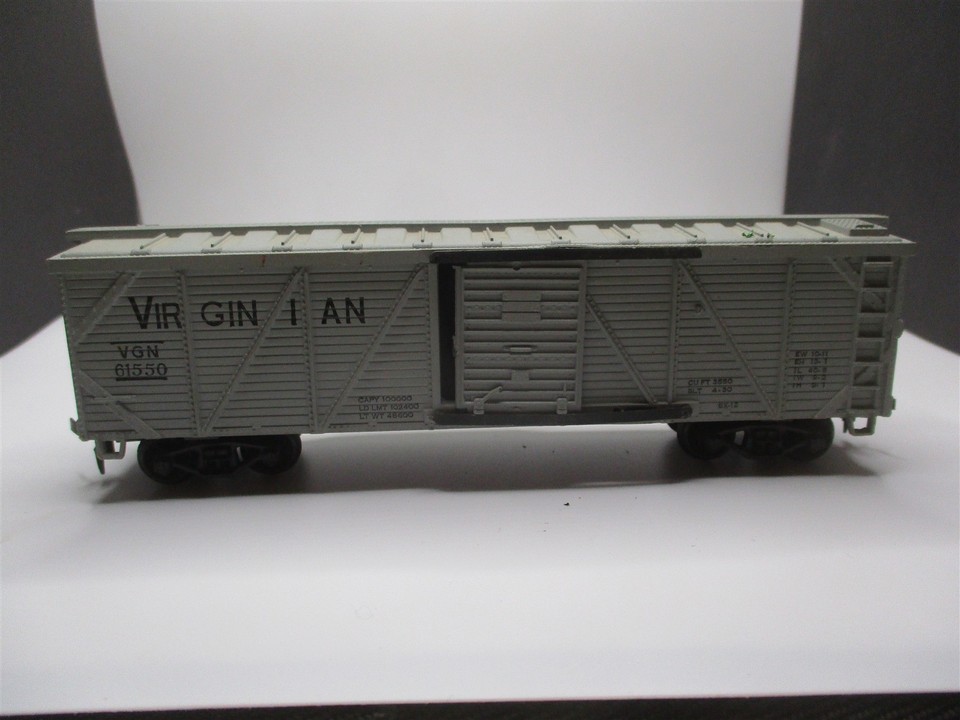 HO Scale Virginian VGN 61550 Box Train Car Railroad | eBay