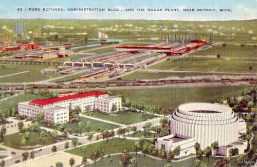RIVER ROUGE FORD PLANT AND ROTUNDA NEAR DETROIT, MI | eBay