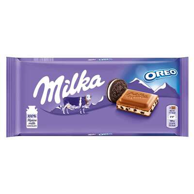 Milka Chocolate Candy | Milk Chocolate Tablet Oreo | 3,5 Oz /100 Gr | eBay