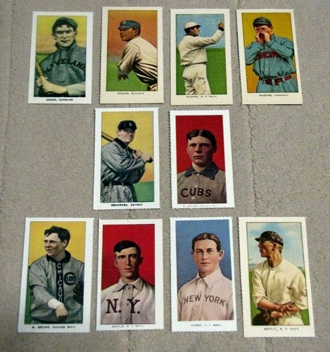 Dover Reprints - 1909-11 T206 Various Backs Baseball (Pick Your Players ...