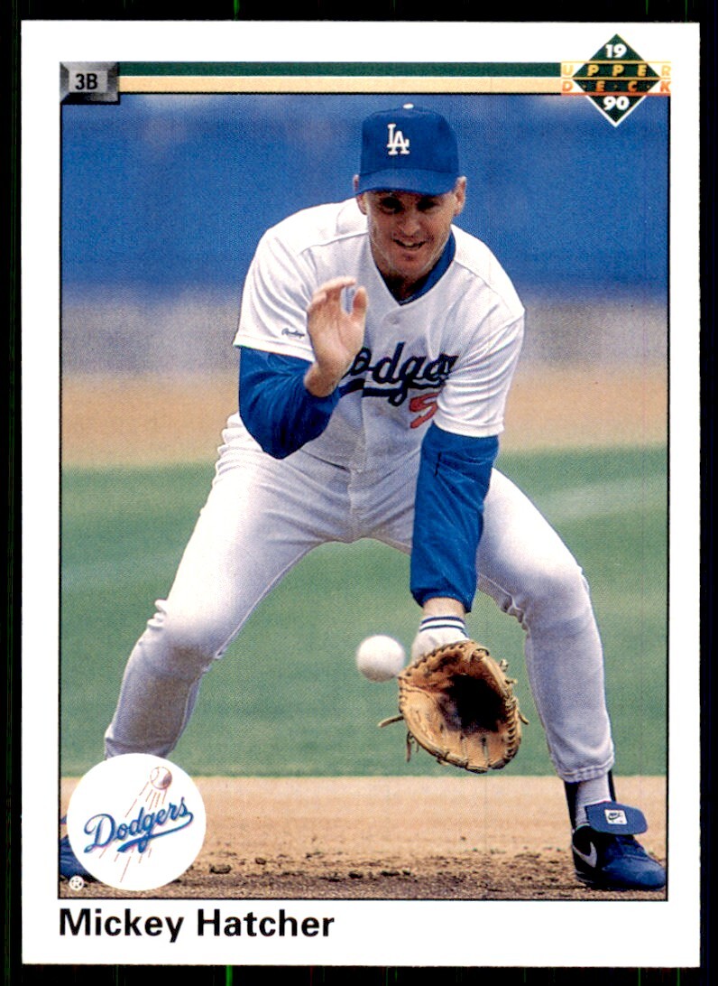 1990 Upper Deck Mickey Hatcher Baseball Cards #283 | eBay