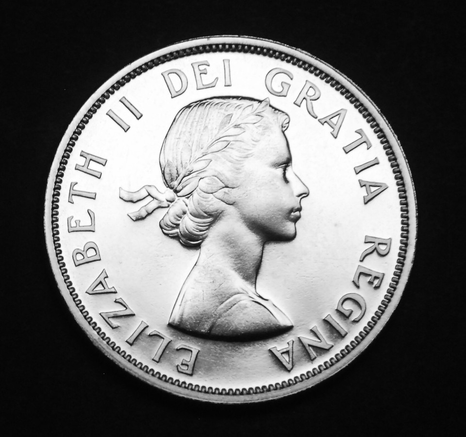 1963 25¢ silver proof like coin that will grade MS coin original mint ...