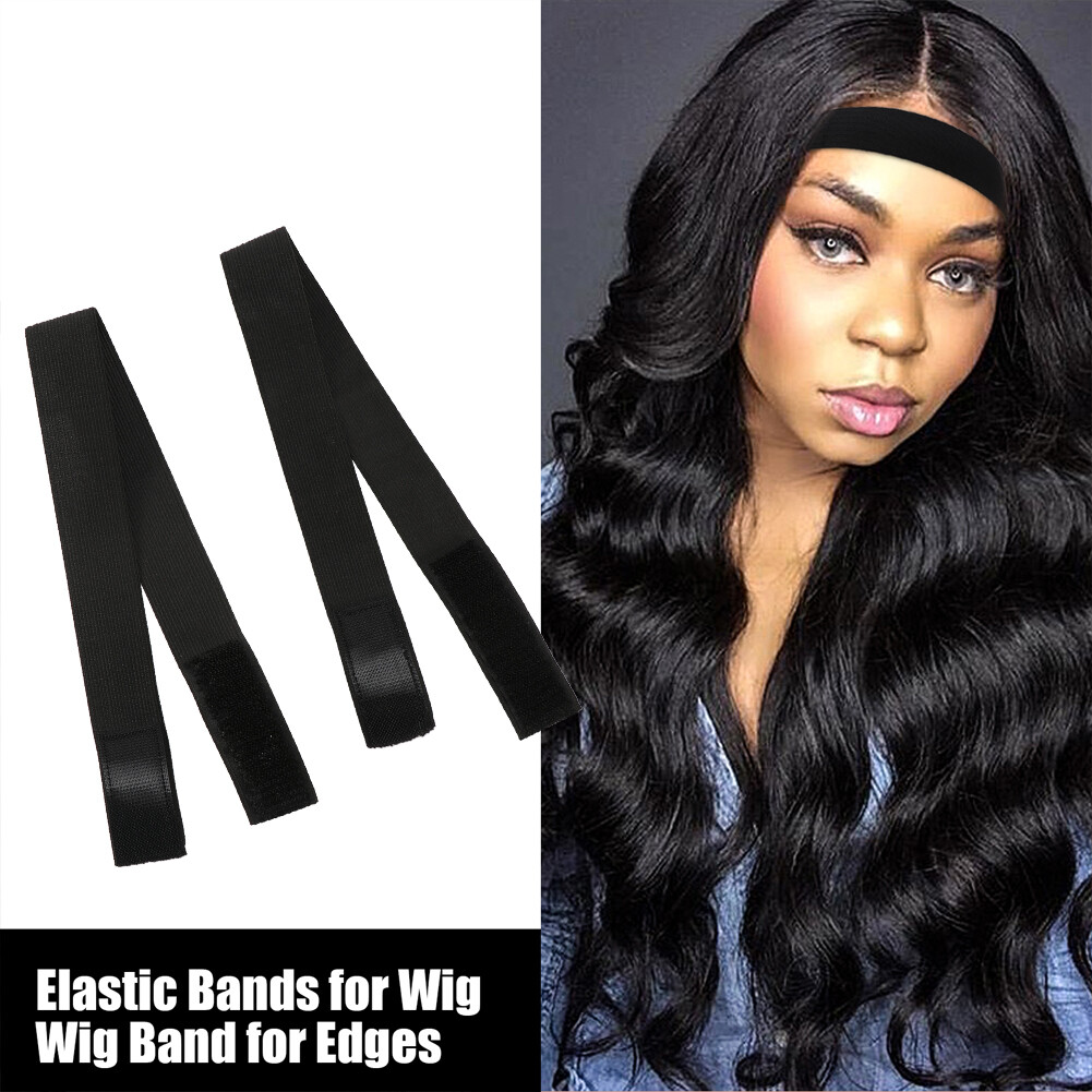 2pcs Keeping Hairline Laying Adjustable Head With Edge Brush Elastic ...