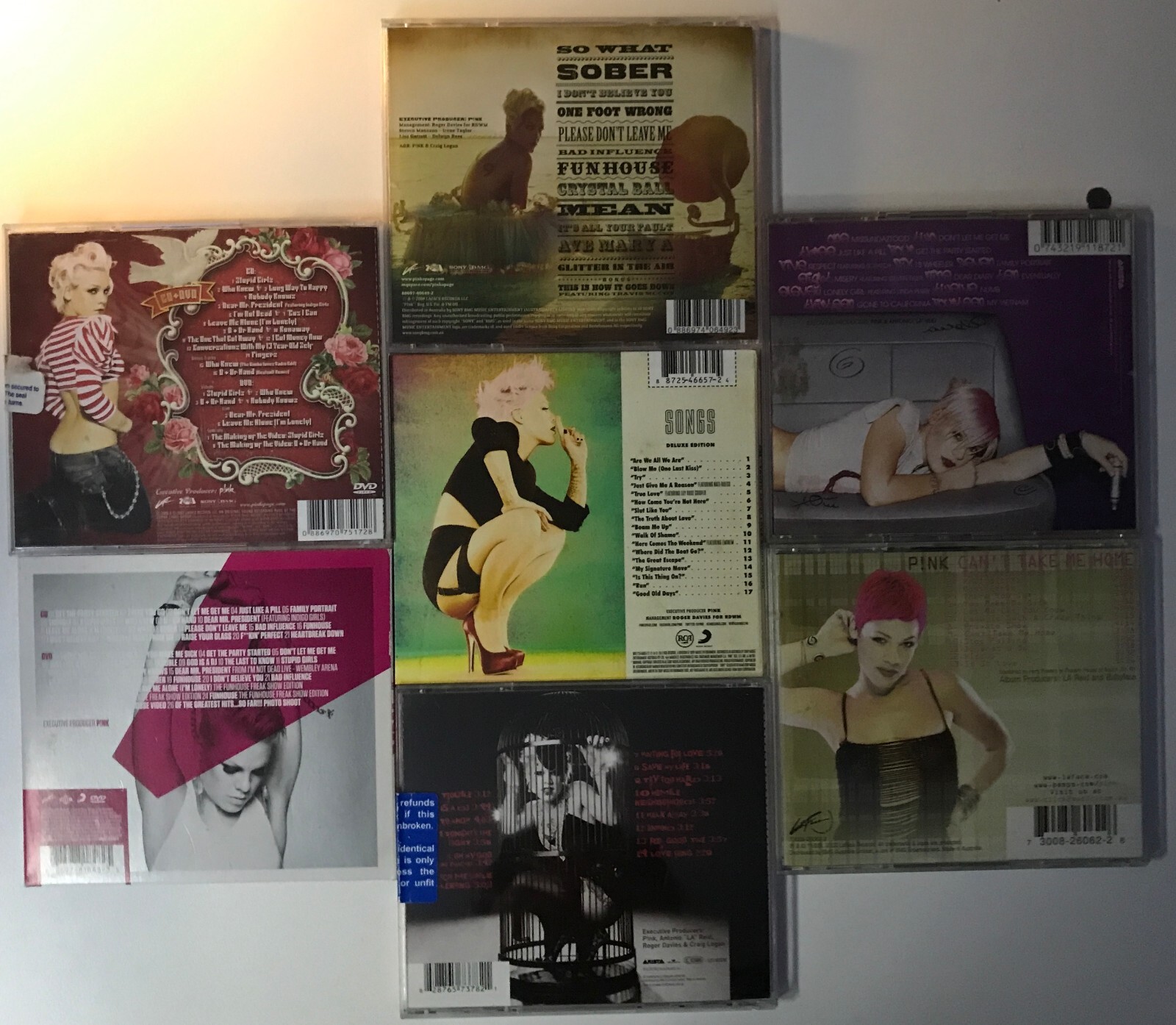 Pink BULK CD (9x DISCS MINT) Album lot bundle Greatest Hits Try This ...