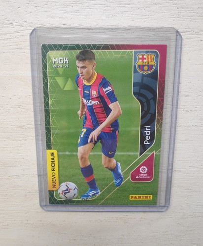 Panini Pedri Rookie Card Megacracks 2020 2021 FC Barcelone Toploader | eBay