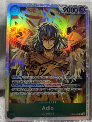 Adio One Piece - OP09-023 SR - ENGLISH - NM - (a) | eBay