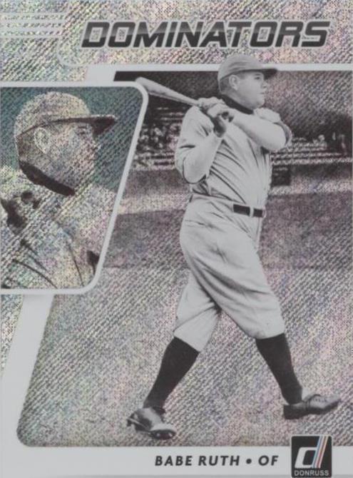 2021 Panini Donruss - Dominators Babe Ruth #DOM3 Rapture for sale ...