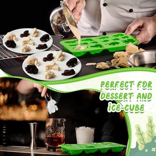 Tessco 2Pcs Frog Silicone Mold Chocolate Frog Molds Passover Frog Candy ...
