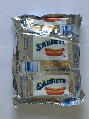 Sabrett Onions in Sauce 15 oz. Bag | eBay