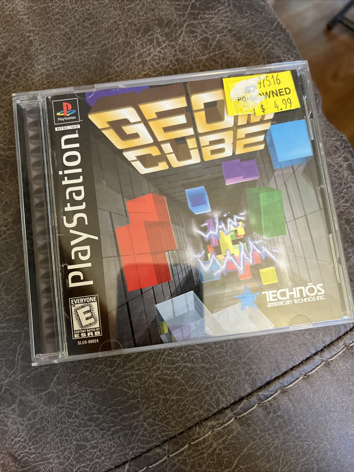 PS1 Geom Cube (Sony PlayStation 1, 1996) Complete - Works 95303284066| eBay