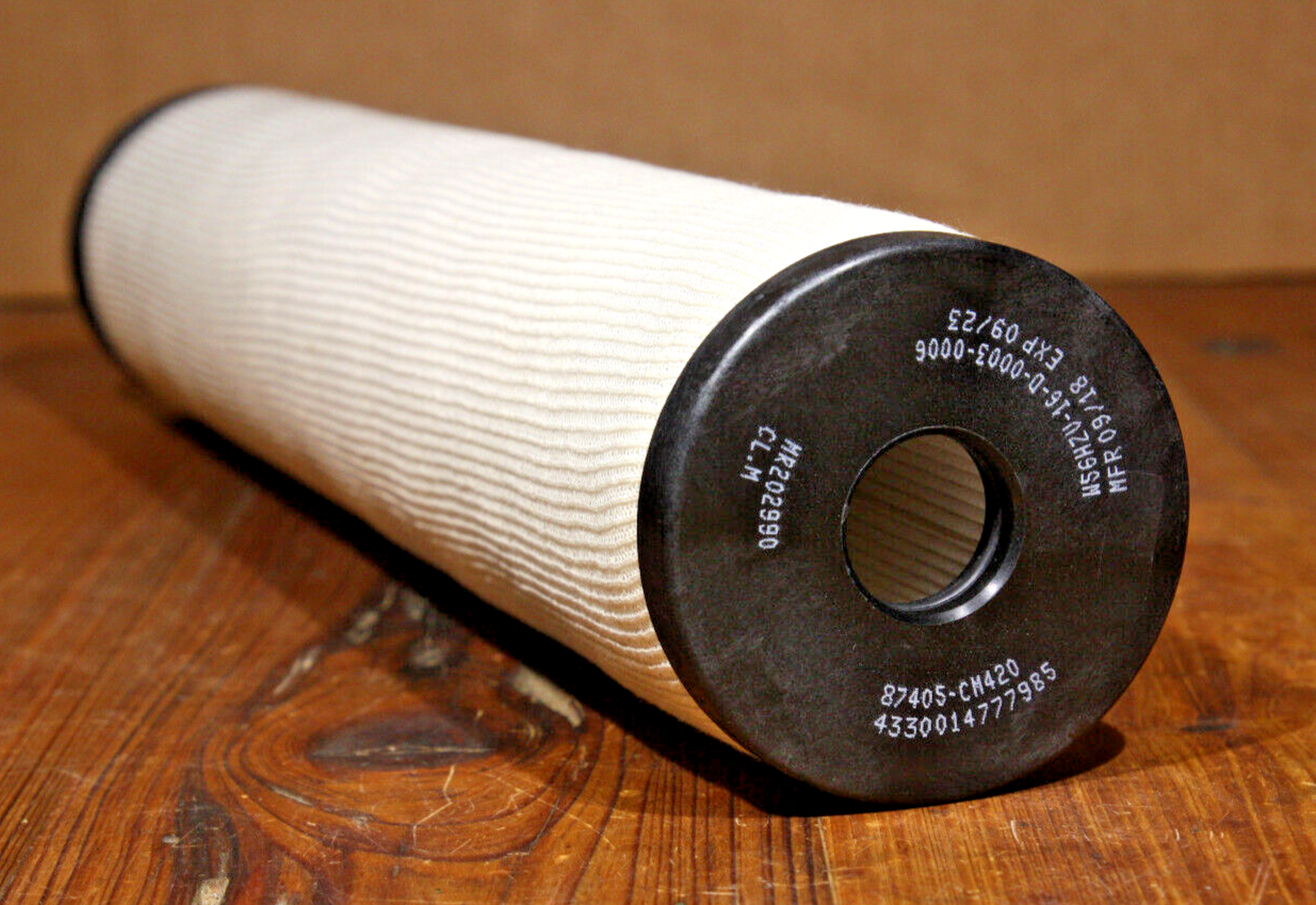 Fluid Filter Element Facet PN 87405 CM420 09/23 NSN: 4330-01-477-7985 ...