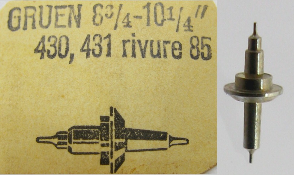 Gruen Watch Movement 430 431 435 440 ... staff balance 723 collet 0.40 ...