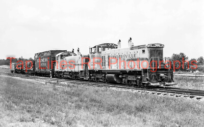 Sandersville RR 100 SW1500 & 200 SW1200 Double Headed 6-20-1968 GA New ...