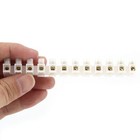 360V 10A Dual Row Screw Terminals Electric Barrier 12-terminal Strip ...