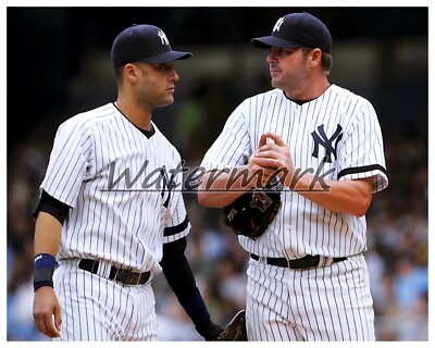 New York Yankees Derek Jeter & Roger Clemens Color 8 X 10 Photo Picture ...