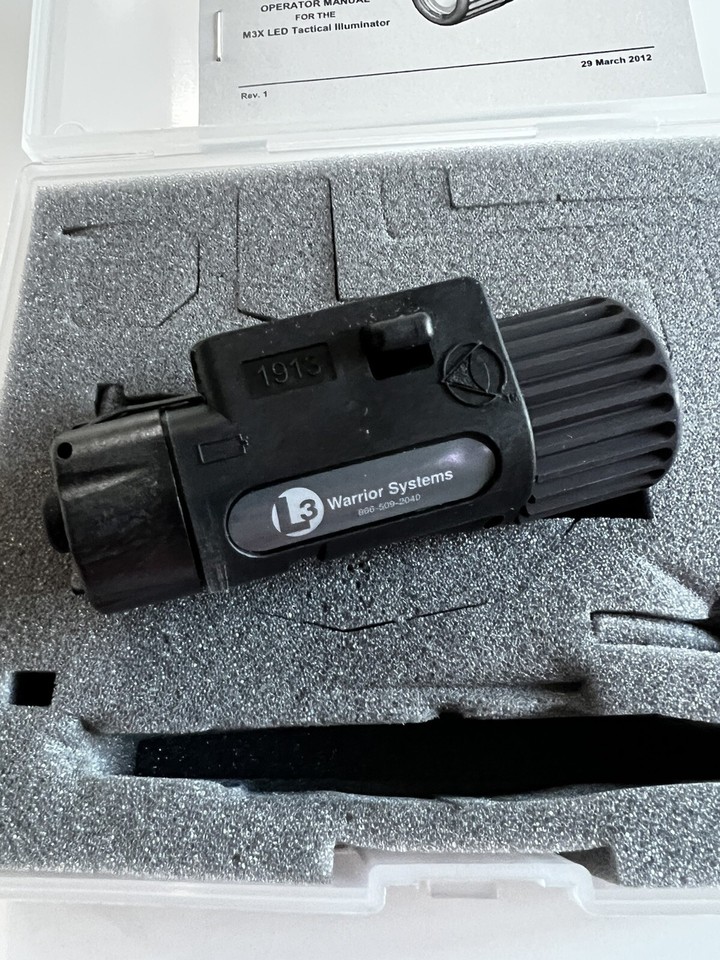 Insight Technology M3X LED Tactical Illuminator FlashLight picatinny ...