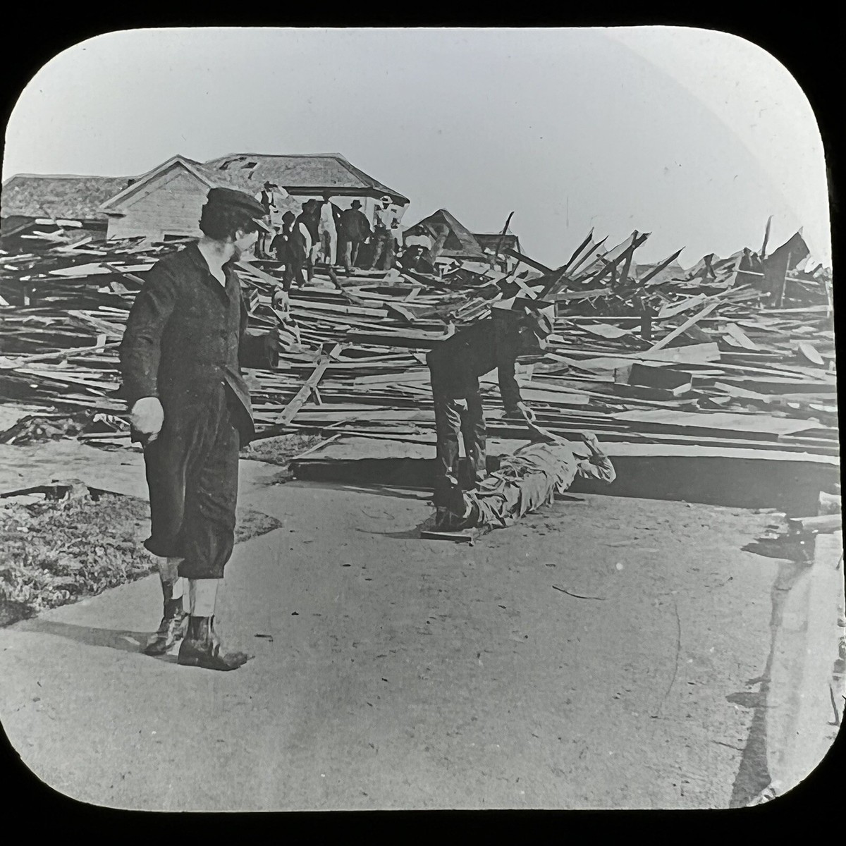 1900 Galveston Hurricane Dead Bodies