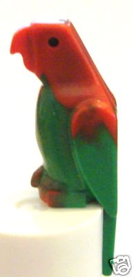 *NEW* 4 Pieces Lego Animal Bird Parrot Red Green Marbled Pattern | eBay