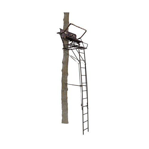 Muddy 2 Person Outdoor Hunting Climbing Ladder, Tree Stand with Flex ...