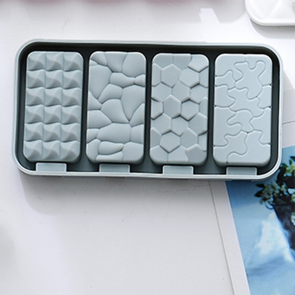 Covered Ice Cream Mold Silica Gel Simple Chocolate Mold H3O79678 | eBay ...