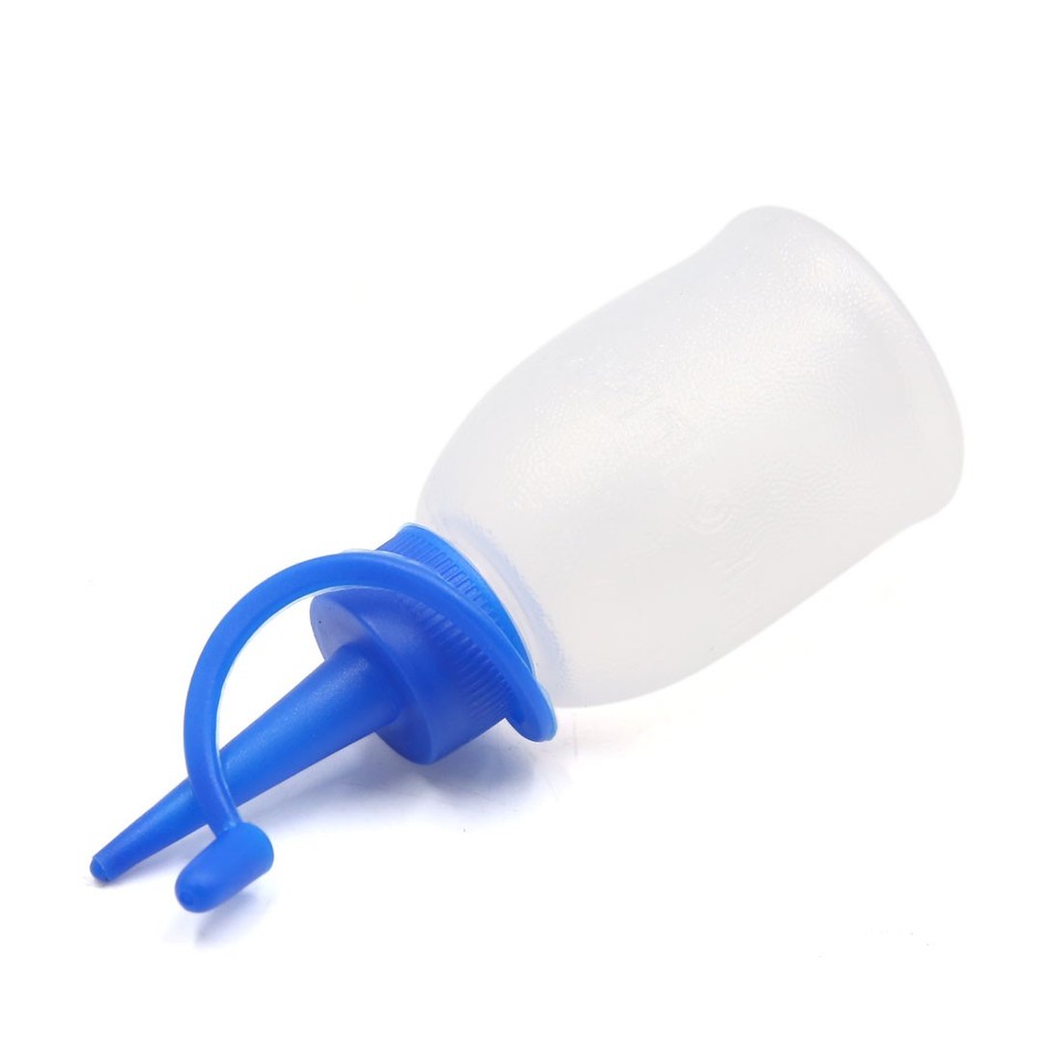 2pcs Universal Straight Beak Squeeze Oil Bottle Industrial Dispensing ...