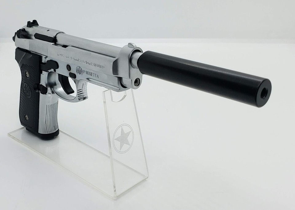 * SEIKO Beretta M92 A1 Shell Eject COLLECTORS Toy Gun 1:2 Mini Guns ...