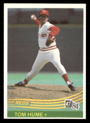 Tom Hume 1984 Donruss Card #550 Cincinnati Reds | eBay
