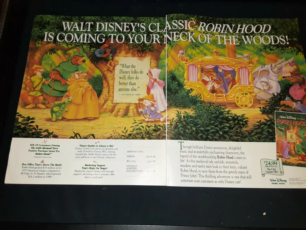 Robin Hood Vhs Ebay