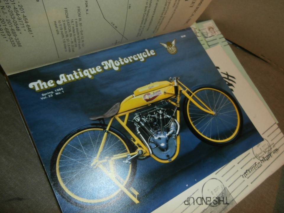 22 The Antique Motorcycle Club of America Magazines 1984 1985 1986 1987 ...