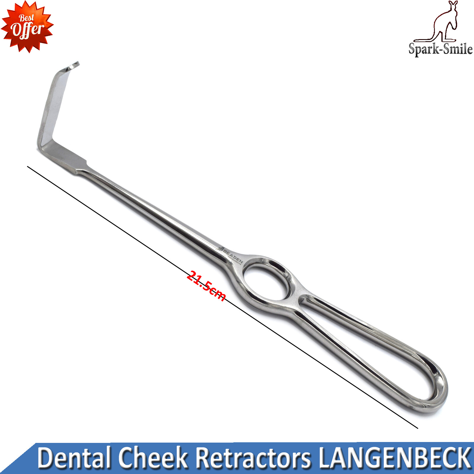 Langenback Retractor 55mm Surgical Skin Retract Soft Tissue Dental ...