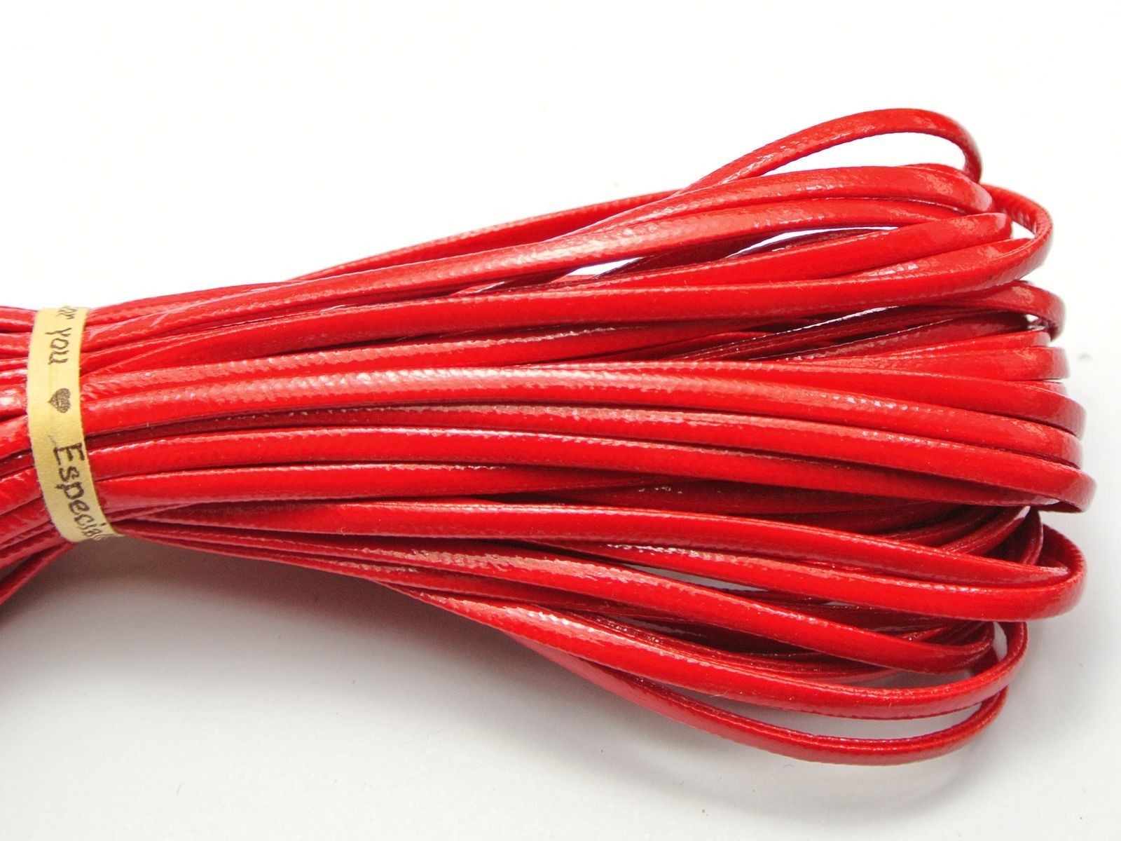 11 Yards Soft Faux Leather Flat Lace Trim String Jewelry Cord 2 5mm
