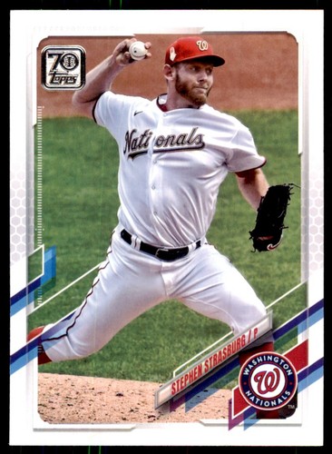 2021 Topps Stephen Strasburg A Baseball Cards #400 | eBay