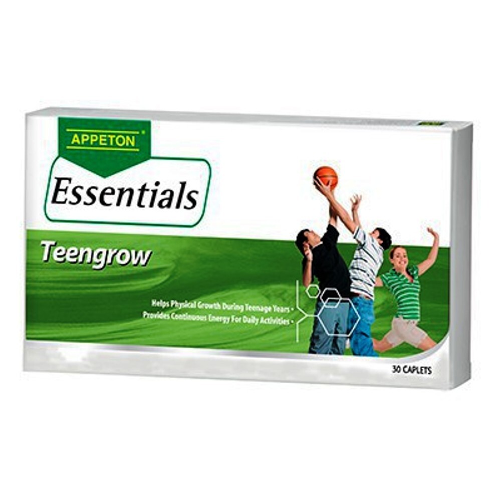 2 x 30'S APPETON Essentials Teengrow For Physical & Healthy Bone Growth ...
