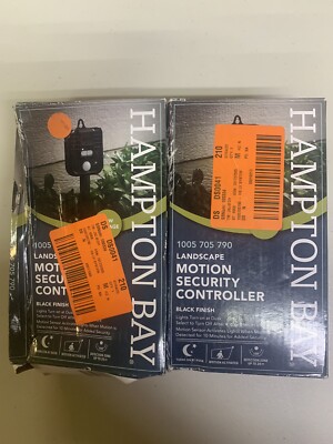 2-Pack Hampton Bay Motion Security Controller Low Voltage Landscape ...