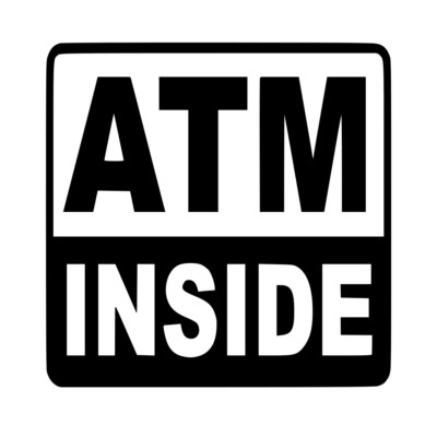 ATM Machine Inside Bank Vinyl Decal Sticker Car Helmets Window Laptop ...