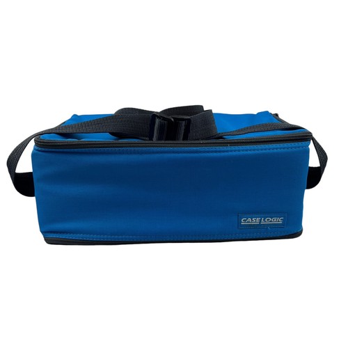 Case Logic 60 Cassette Tape Holder Two Sided Zippered Storage Case ...