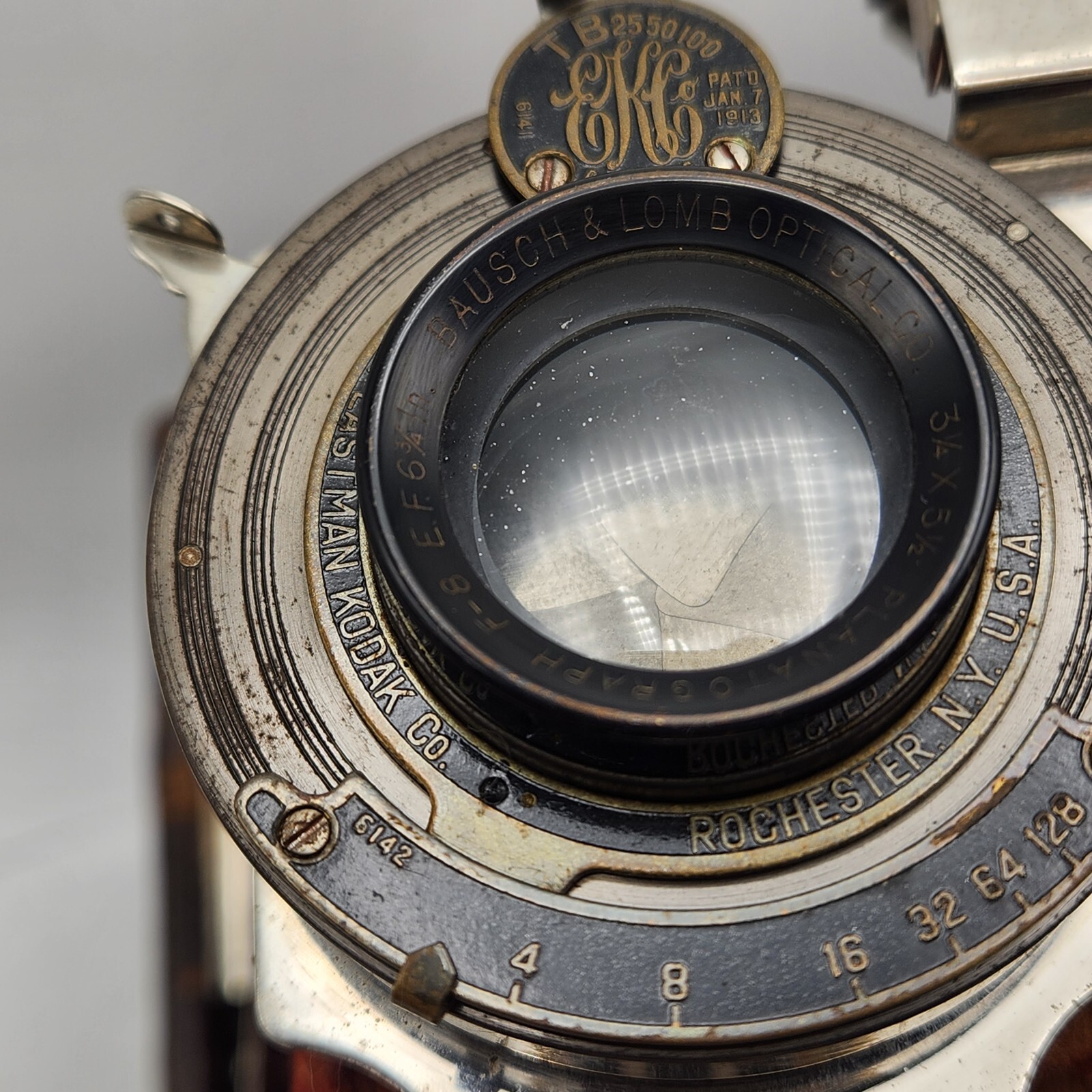 Vintage Kodak The Premo 3-A Pocket C Folding Camera - Bausch & Lomb 6 3 ...