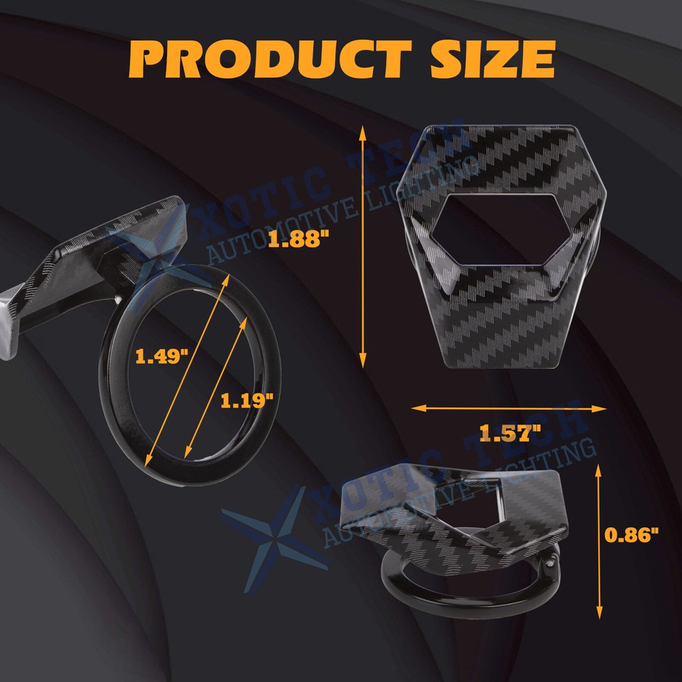 Universal Car Engine Start Stop Push Button Cap Switch Cover Decorative ...