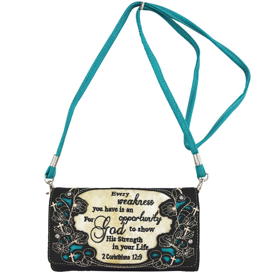 Scripture Bible Verse Western Purse Country Handbag Women Shoulder Bag ...