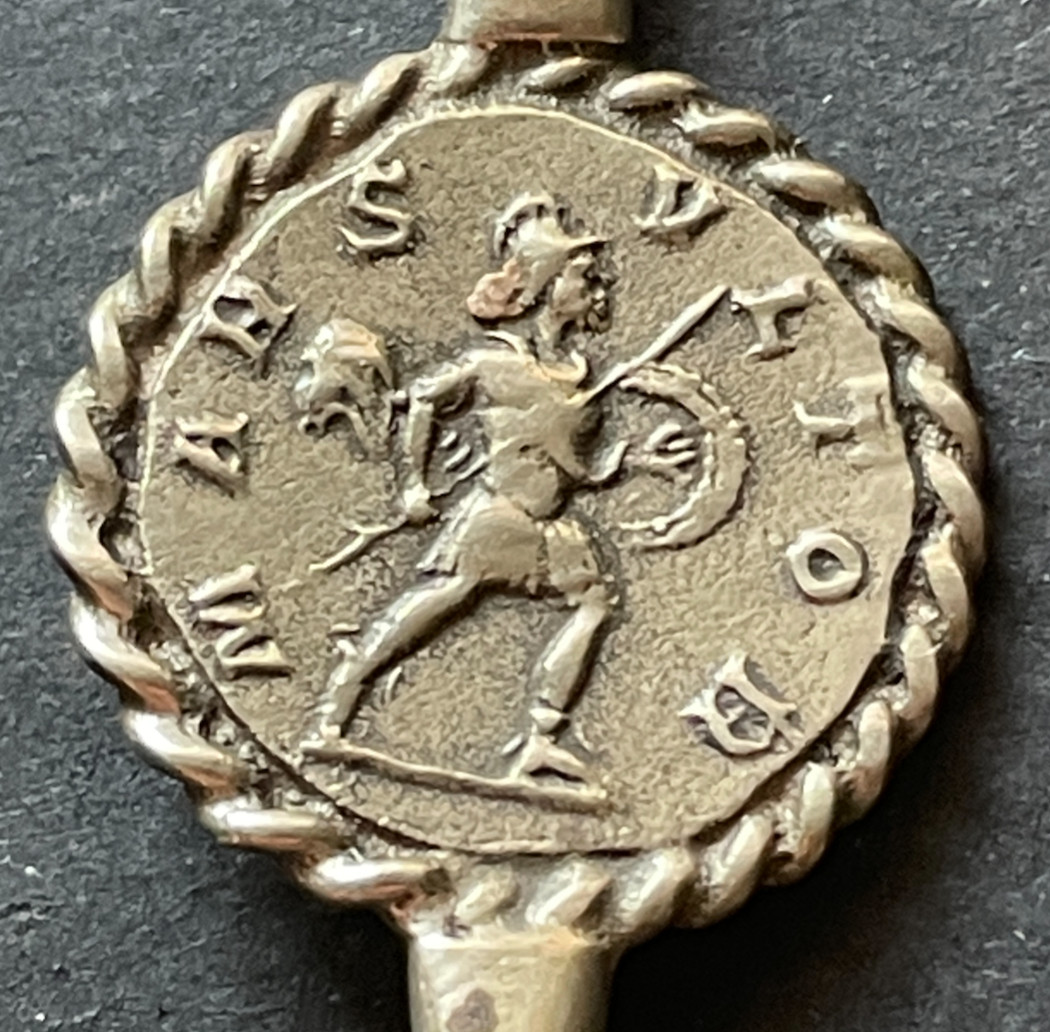 Antique Mars Ultor Roman Pocket Watch Key Rare Alexan… - Gem